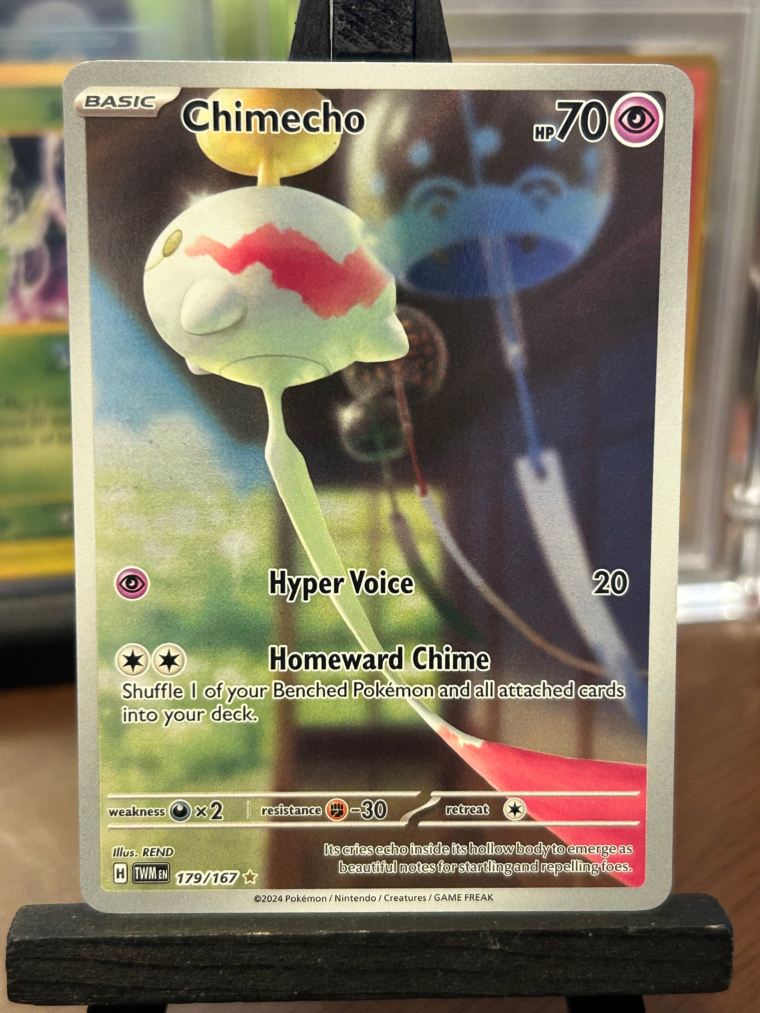 Chimecho IR 179/167 Twilight Masquerade Pokémon Card - English – Bago's ...