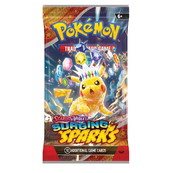Surging Sparks Booster Pack - Opened Live on Twitch Only – Bago's Breaks